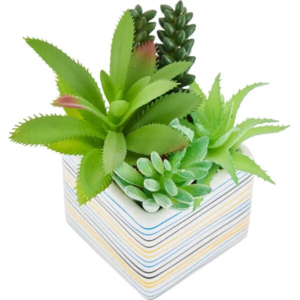 Искусственное растение Суккулент h14 см