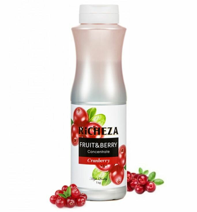 Концентрат пюре RICHEZA Клюква 1кг