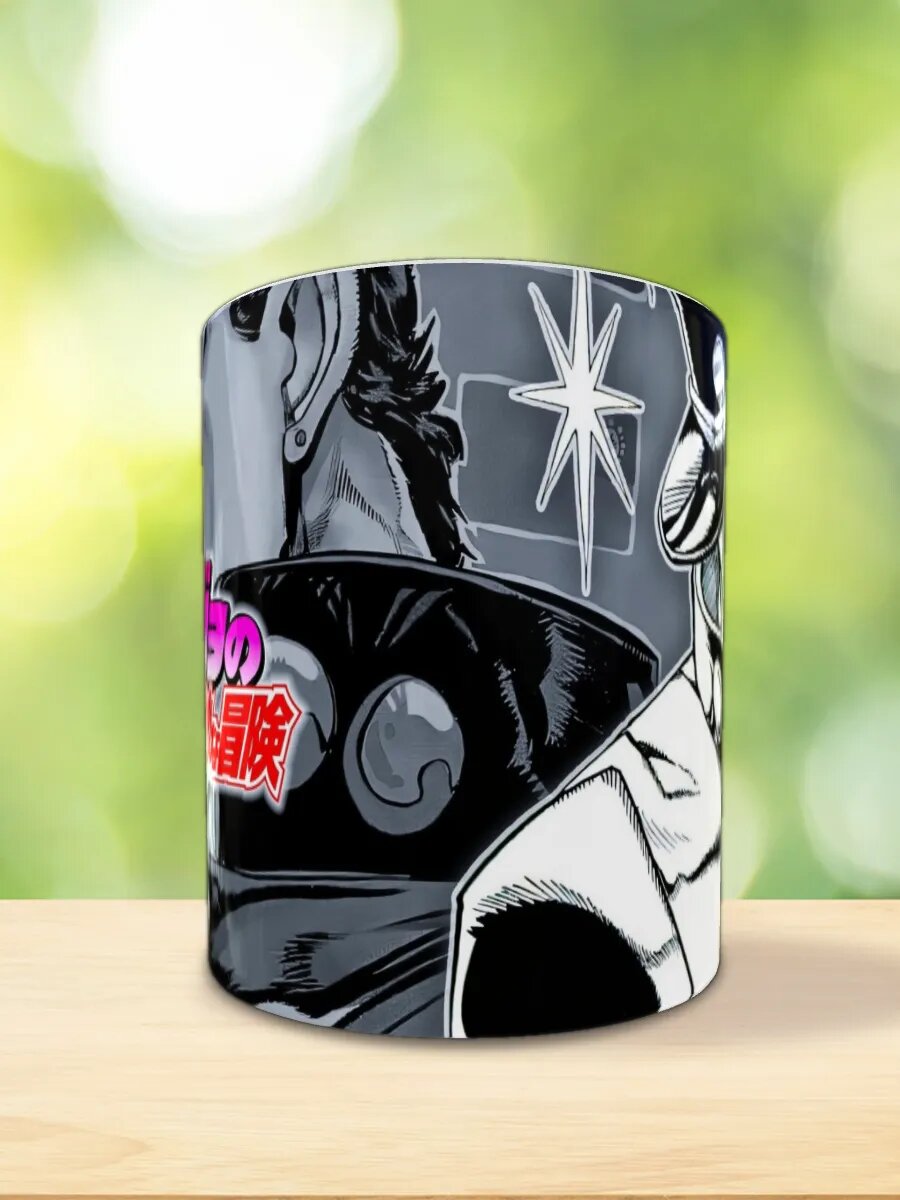 Кружка Jojo's Bizzare Adventure манга Хирохиро Араки