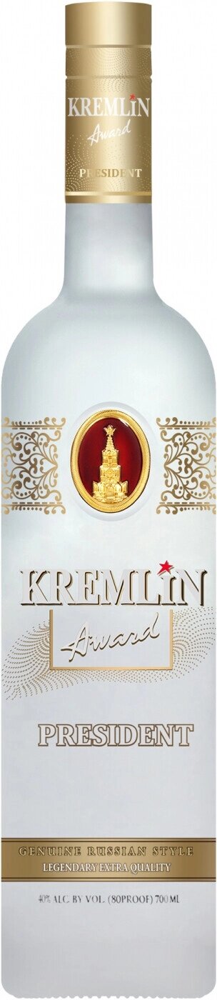 Водка "Kremlin Award" President, 0.7 л