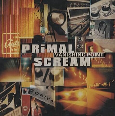 Primal Scream. Vanishing Point (Japan, Creation Records, ESCA 6792, 1997) CD диск