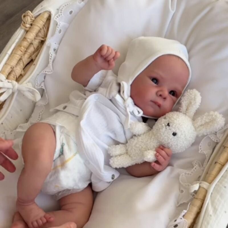 18 дюймов 45 см силиконовая кукла Реборн, тканевое тело, reborn Bettie