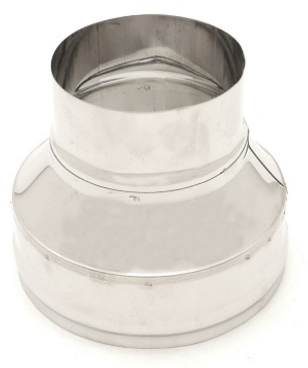 Конус нержавеющая сталь (AISI 430/0,5мм) (ПП) диаметр дымохода: 200x260 мм