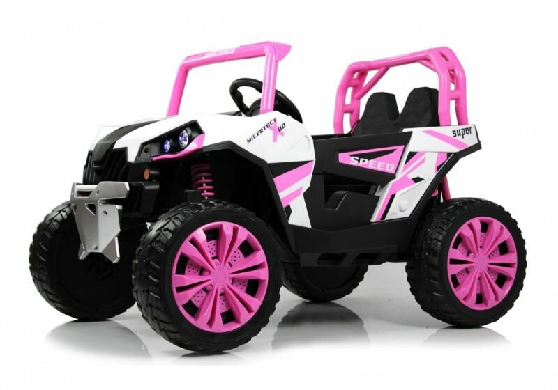 Другие электромобили Rivertoys Детский электромобиль F888FF 4WD розовый