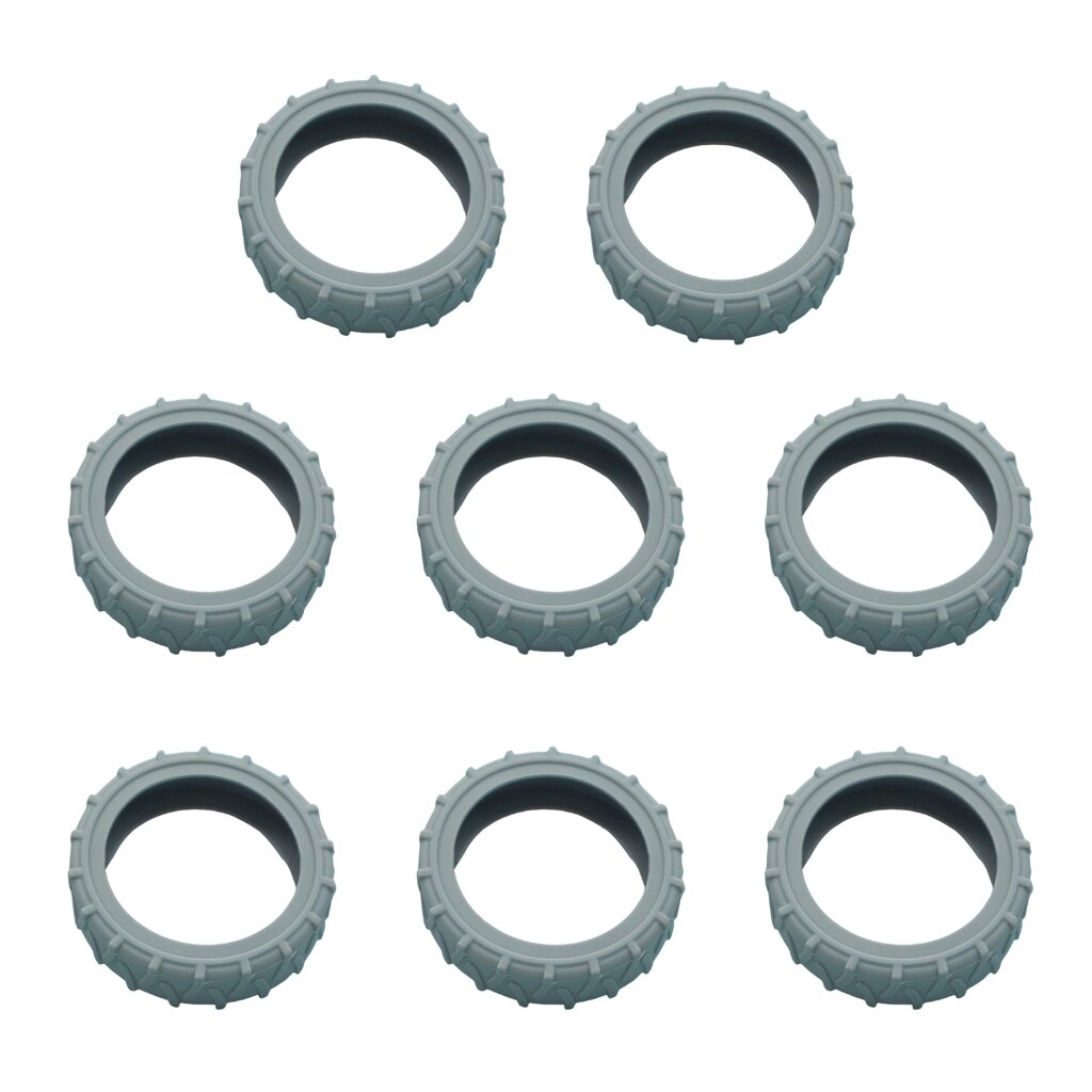 8 Шт Защитная крышка для колес чемодана Сменные Крышки для колес багажа Силиконовая Защита Колес чемодана