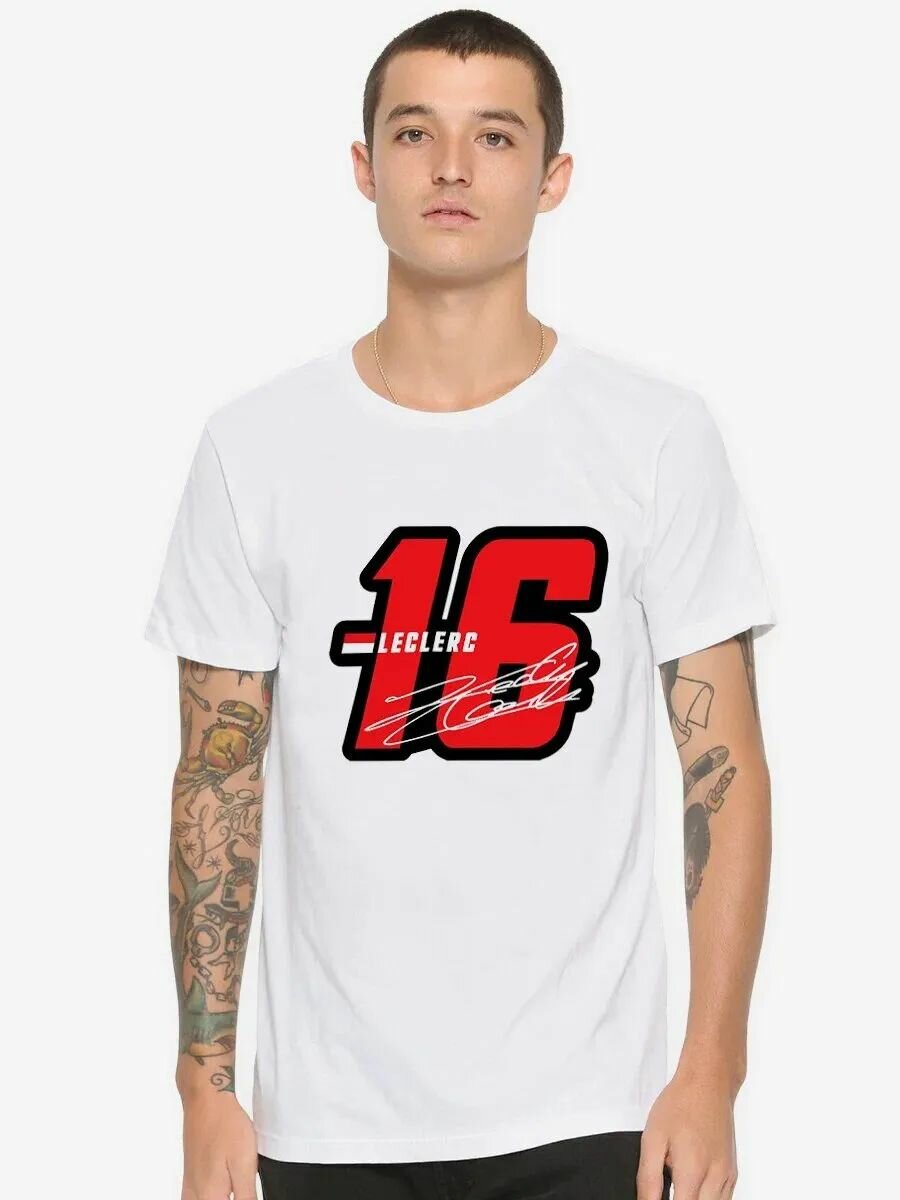 Футболка Шарль Леклер / Формула 1 / Мужская