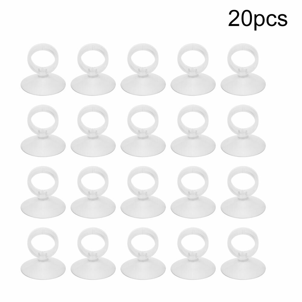20 шт. присосок для аквариума, присоски для трубок водяного насоса и воздушных трубок (2 см)