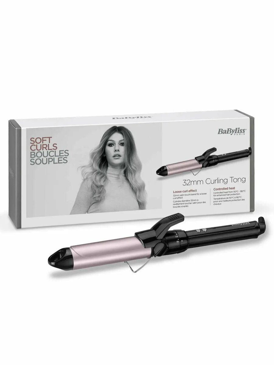 Щипцы-плойка C332E диаметр 32мм