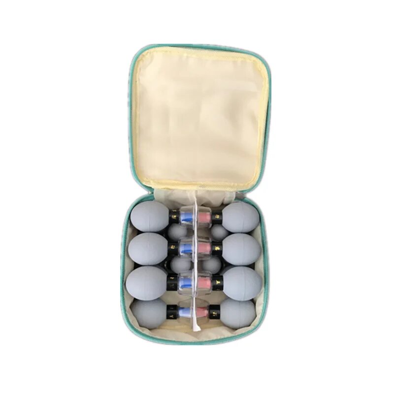 18 шт. присоски TCM магнит точечный массаж вакуумный баночный набор терапия все тело мышечные обезболивающие массажные банки