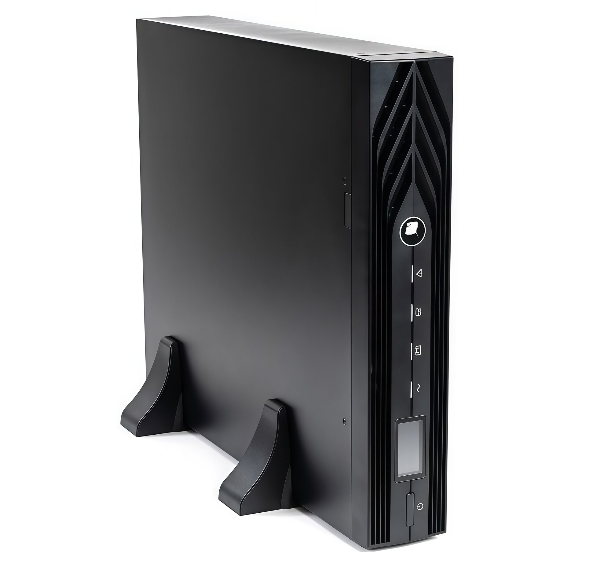 Бастион SKAT-UPS 1500 RACK (Online, 1500ВА/1350Вт, стойка/на пол,2x EURO, USB/RS-232, Без АКБ) черный