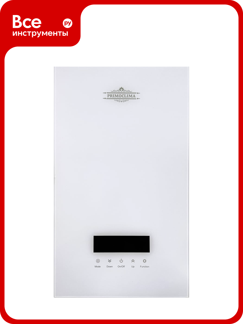 Электрический проточный водонагреватель Primoclima INTEGRA 14 кВт, белый PC INTEGRA 14 (W), 10 л