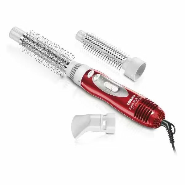 Фен-щетка Valera 603.01B Turbo Style 1000, 3 скорости, 3 температурных режима, красный