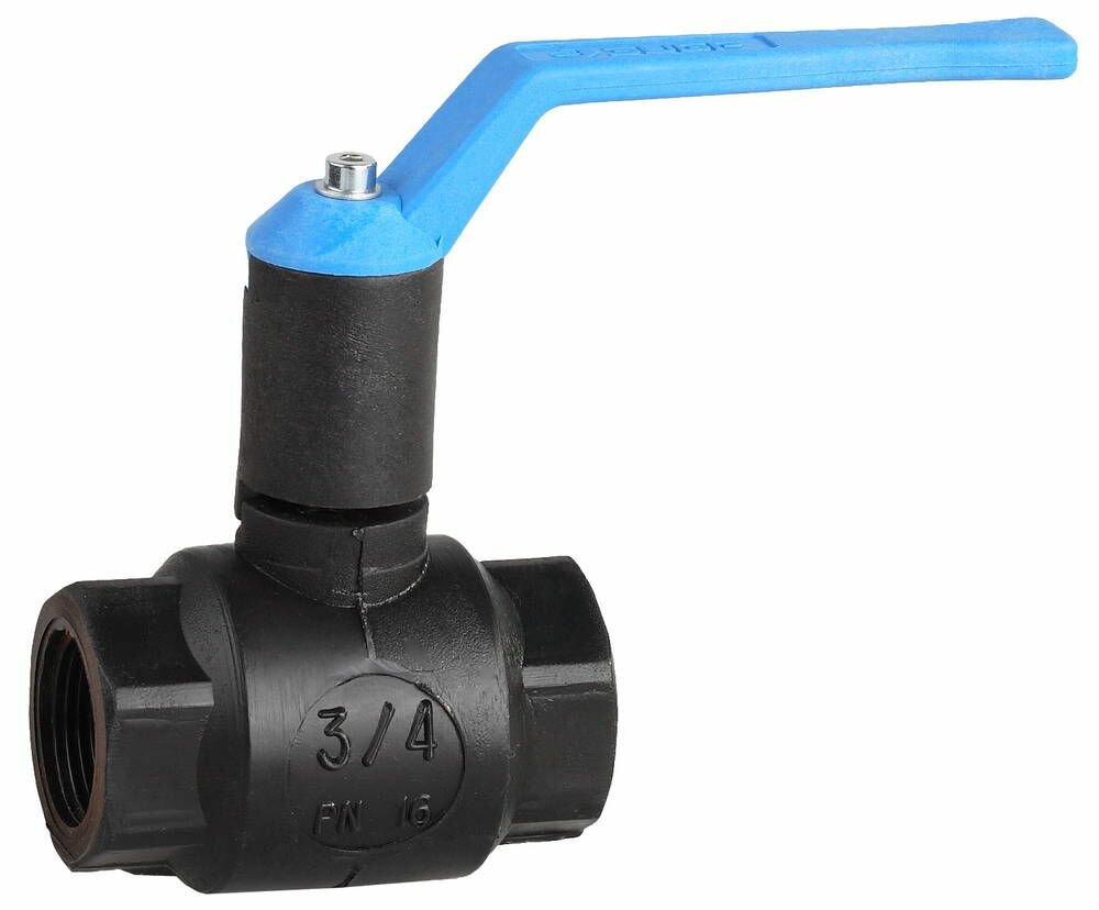 Шаровой кран ЗУБР d 3/4", "мама-мама", морозостойкий 4-51533-PA-3/4