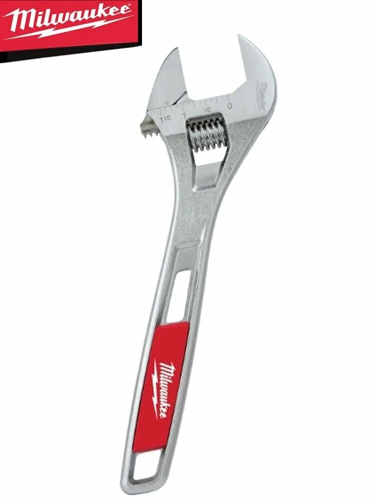 Разводной ключ Milwaukee 48-22-7412, хромированный, длина 254 мм, высокая твердость