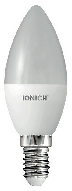 Лампа светодиодная LED свеча 6W E14 540Лм 2700К 220V IONICH (UNIVersal), арт. 1630
