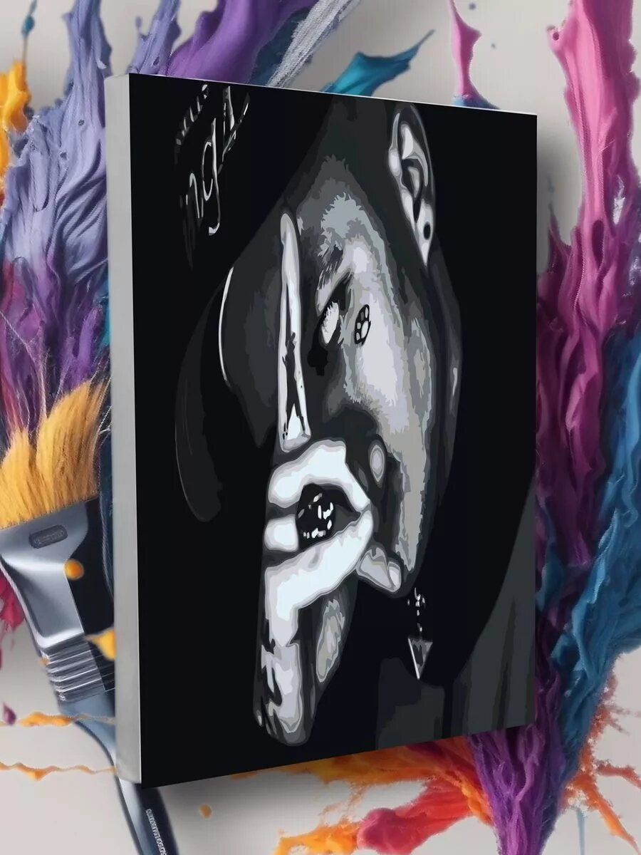 Картина по номерам Элджей