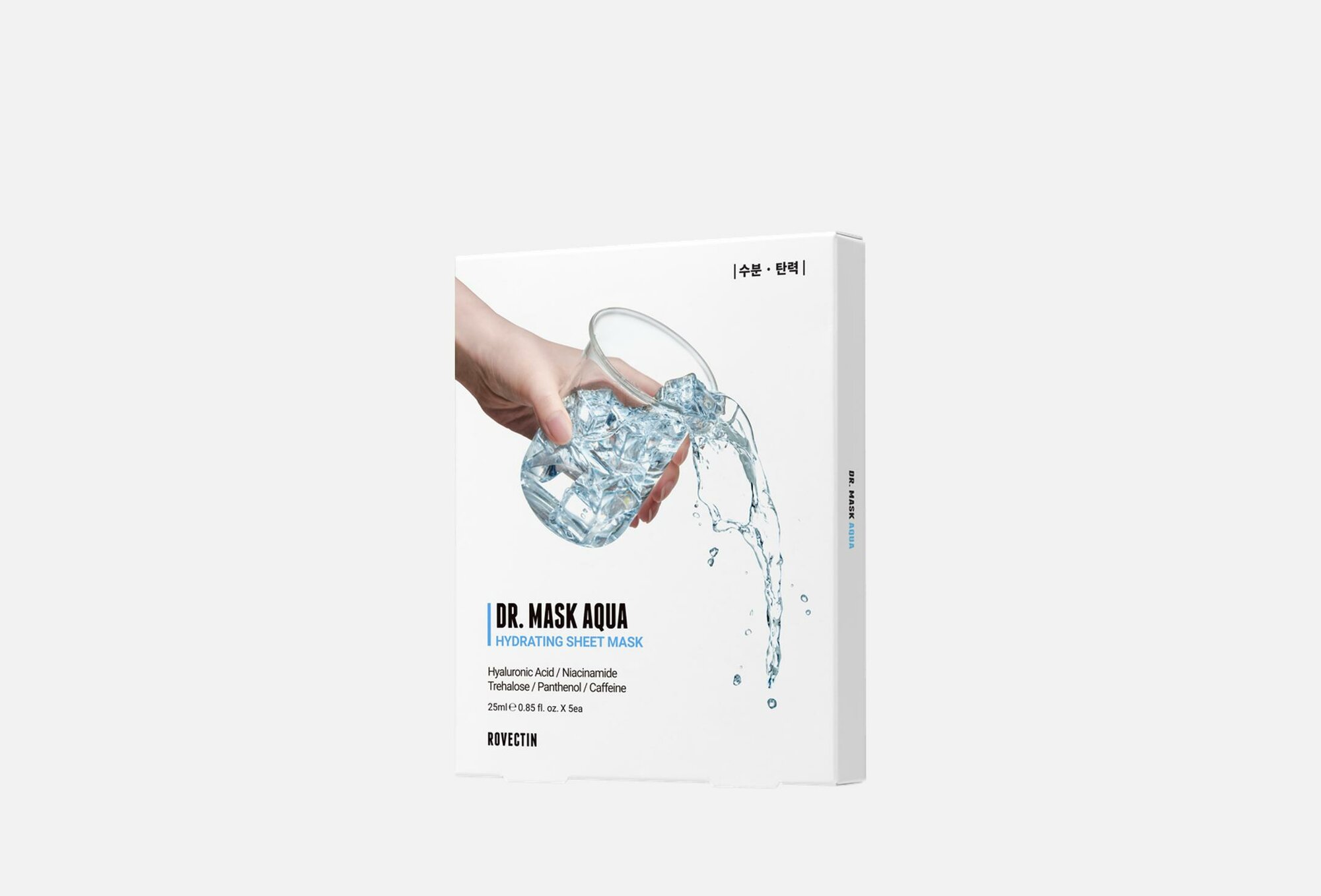 Набор увлажняющих тканевых масок для лица ROVECTIN Dr. Mask Aqua 125 мл