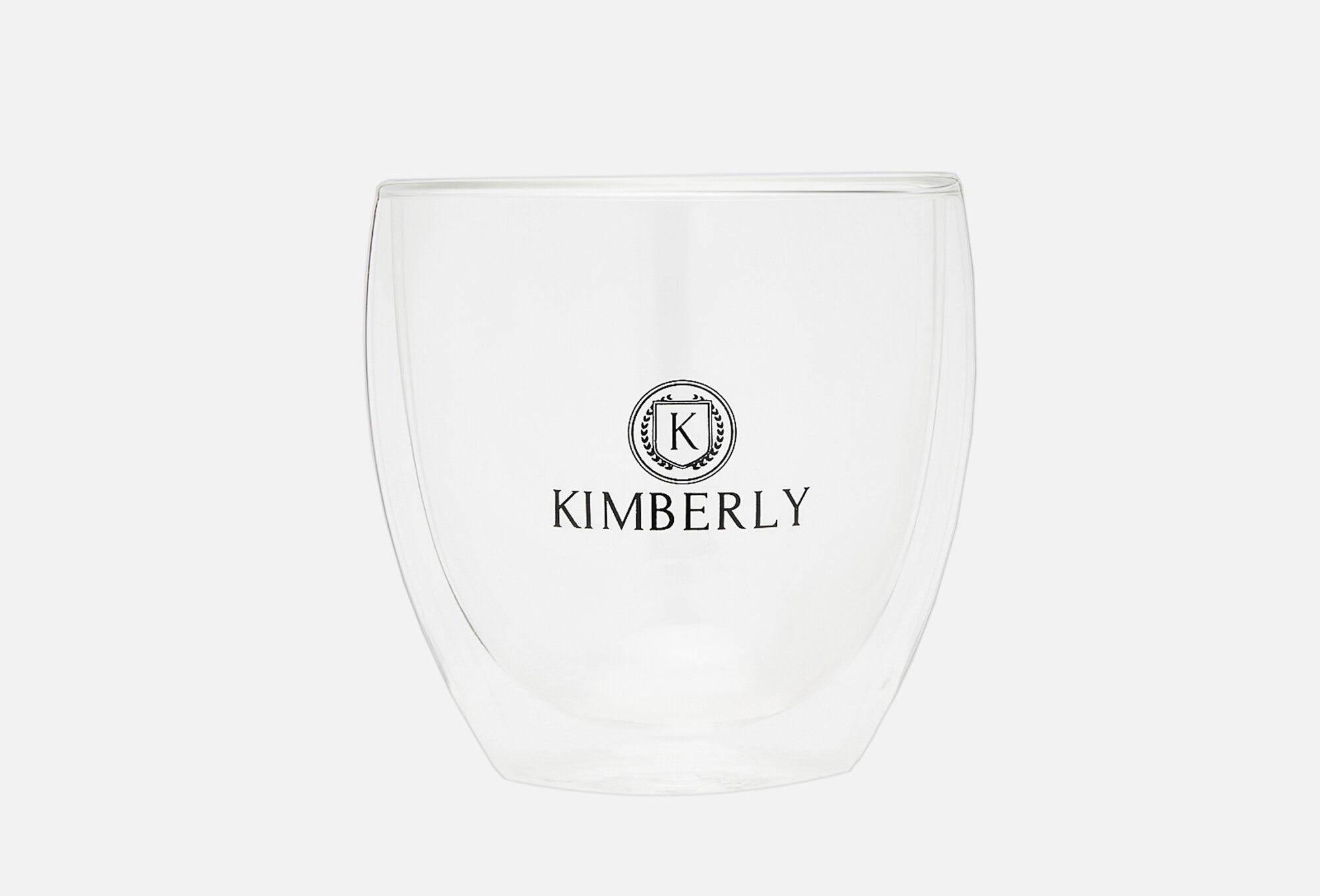 Термостойкий стеклянный стакан KIMBERLY с двойными стенками 250 мл