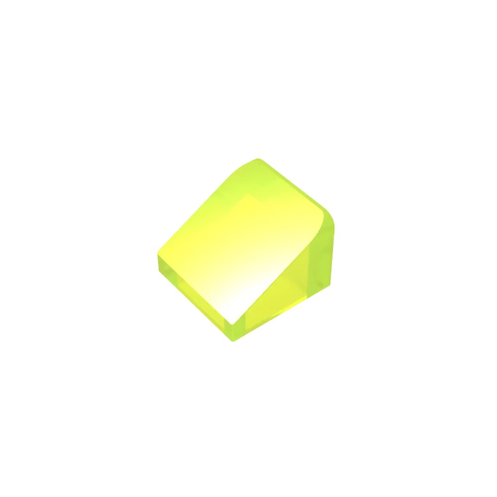 Gobricks блоки пластиковые Светло-желтый, Цвет: 141, 1x1x2/3