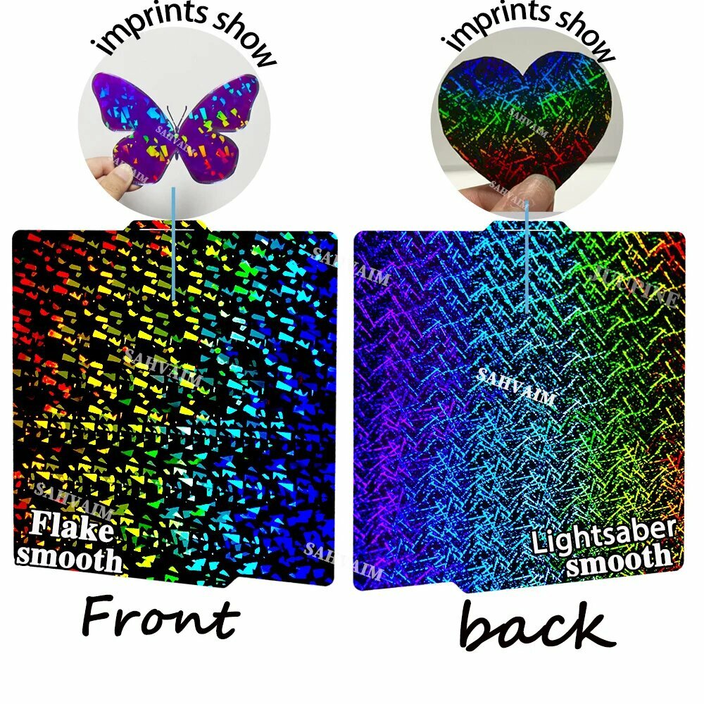 Карбоновая двусторонняя пластина для Bambu Lab P1P X1 Upgrade H3H