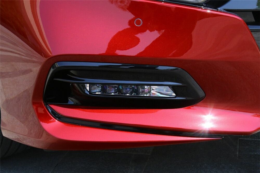 Передний бампер противотуманная лампа ободок крышка Trim LH + RH для 2018-2020 Honda Accord