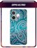Чехол на Oppo A5 Pro / Оппо А5 Про с принтом "Узоры на синем"