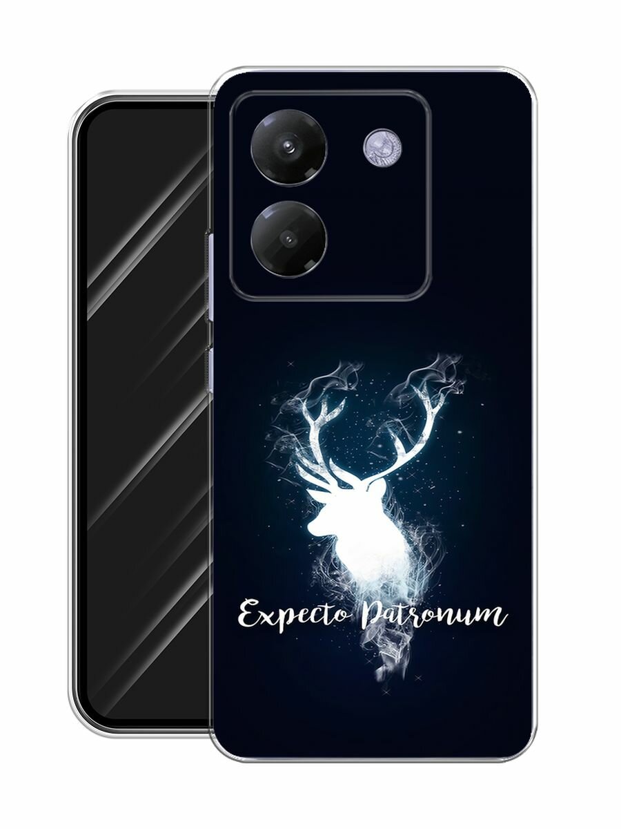 Чехол на Poco M7 Pro / Поко М7 Про с принтом Expecto Patronum — фото 1