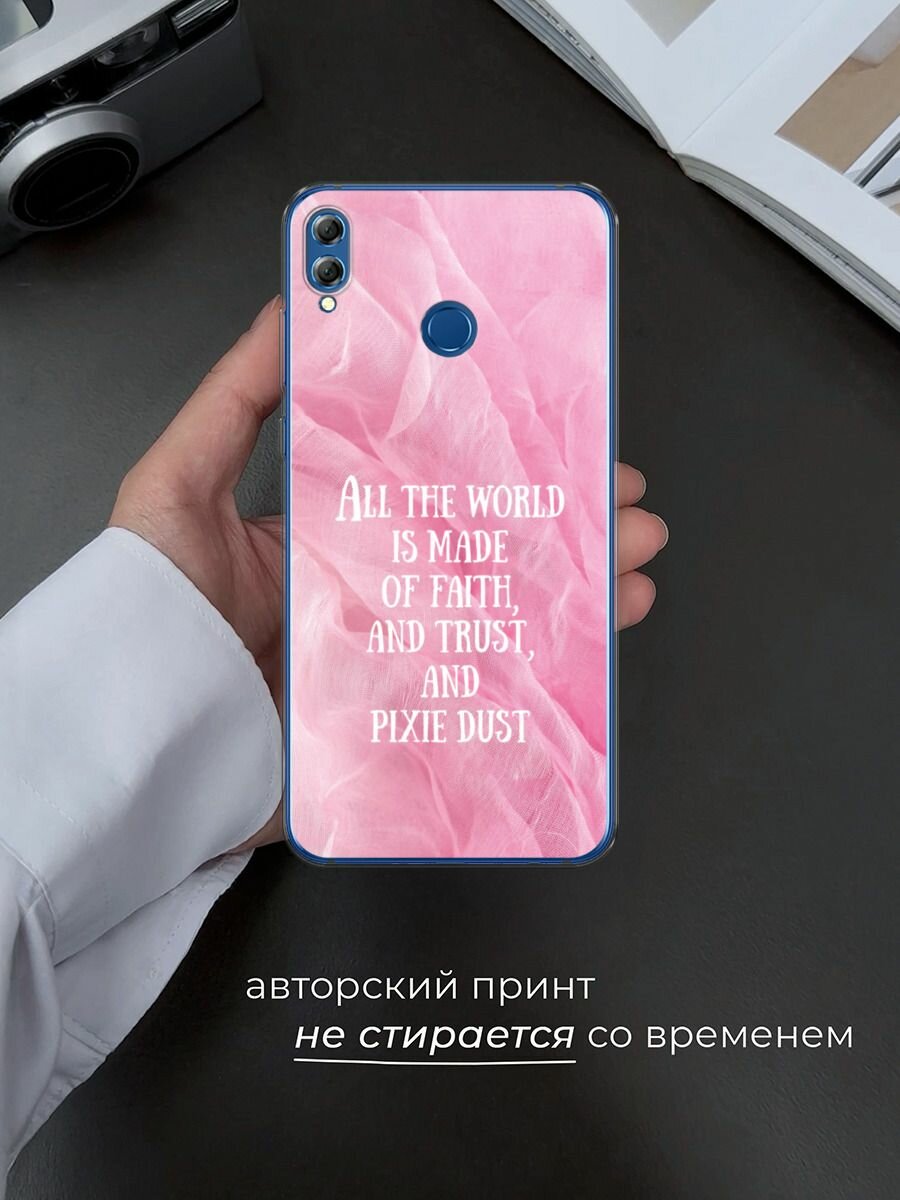 Чехол на Honor 8X / Хонор 8Х с принтом "Pixie dust - 8 марта" — фото 1
