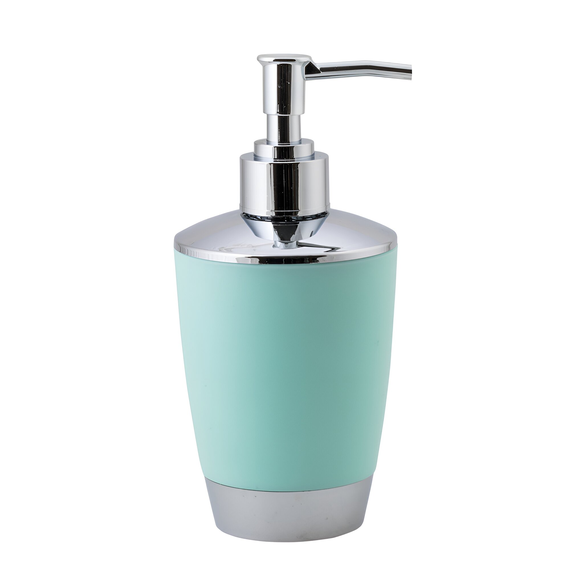 Дозатор для жидкого мыла "Swensa" Альма, пластик, цвет: мятный