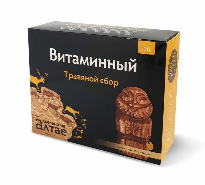Травяной сбор Фарм-Продукт измельченный витаминный, 100 г
