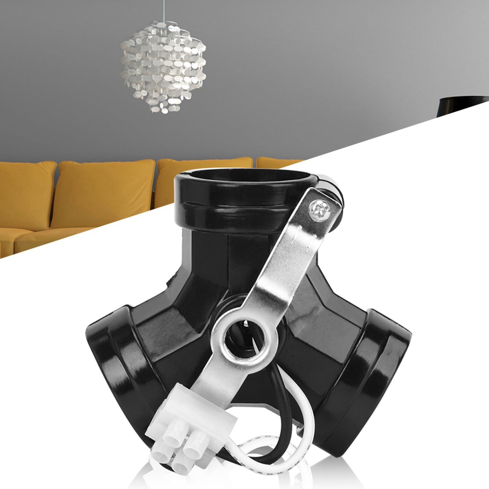 2 шт, 3 головки, E27, цоколь, держатель, лампочка, аксессуары «сделай сам», для ламп накаливания 220 В-250 В