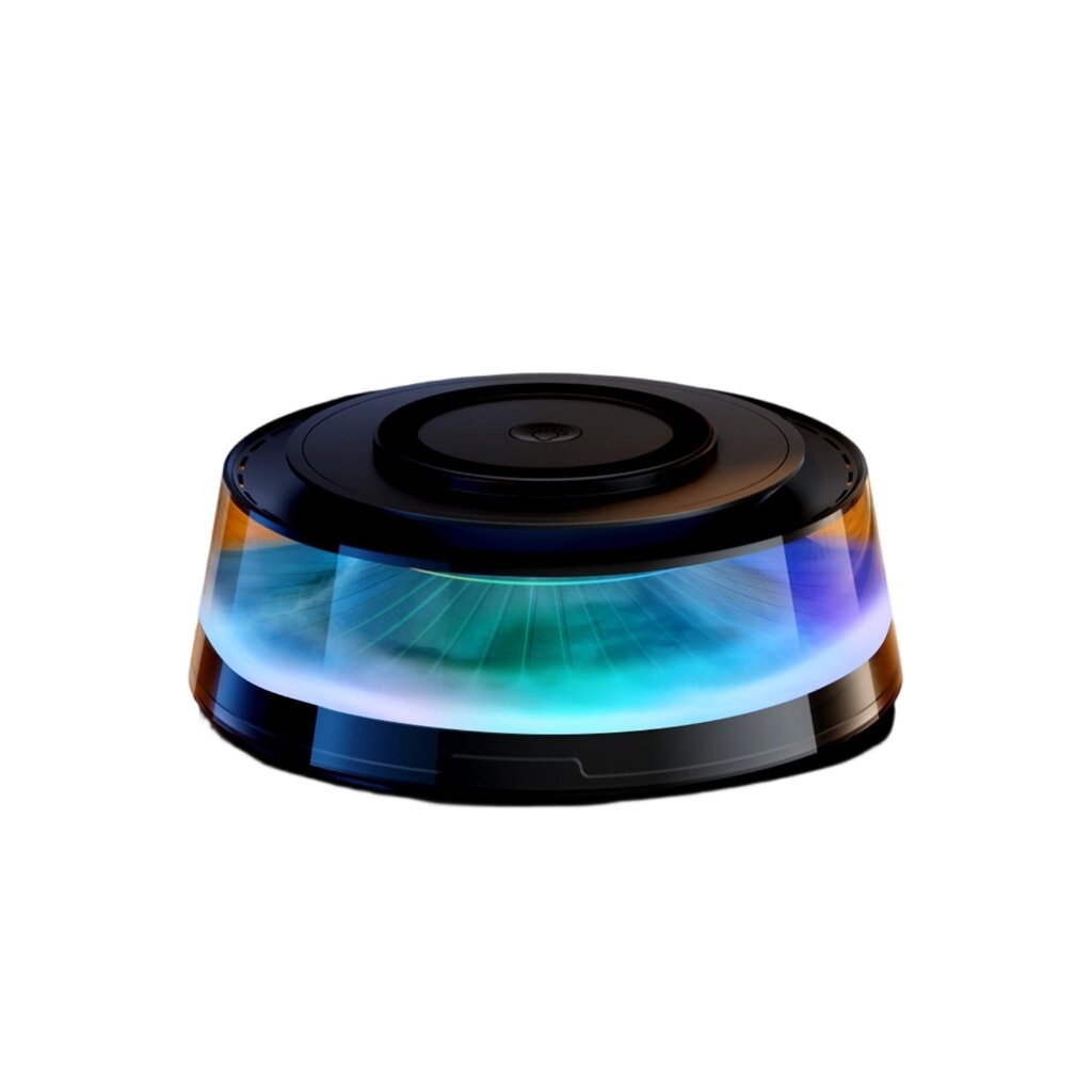 Магнитный Беспроводной зарядный автомобильный диффузор ароматов мощностью 15 Вт с подсветкой настроения и небольшим автоматическим датчиком для домашнего использования в автомобиле