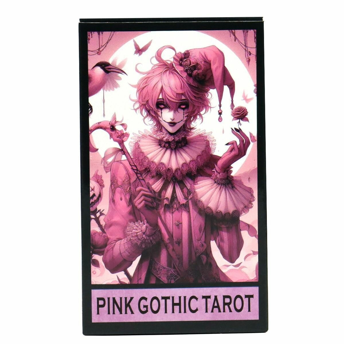 Pink Gothic Tarot /Розовое готическое Таро/10x6CM/78шт