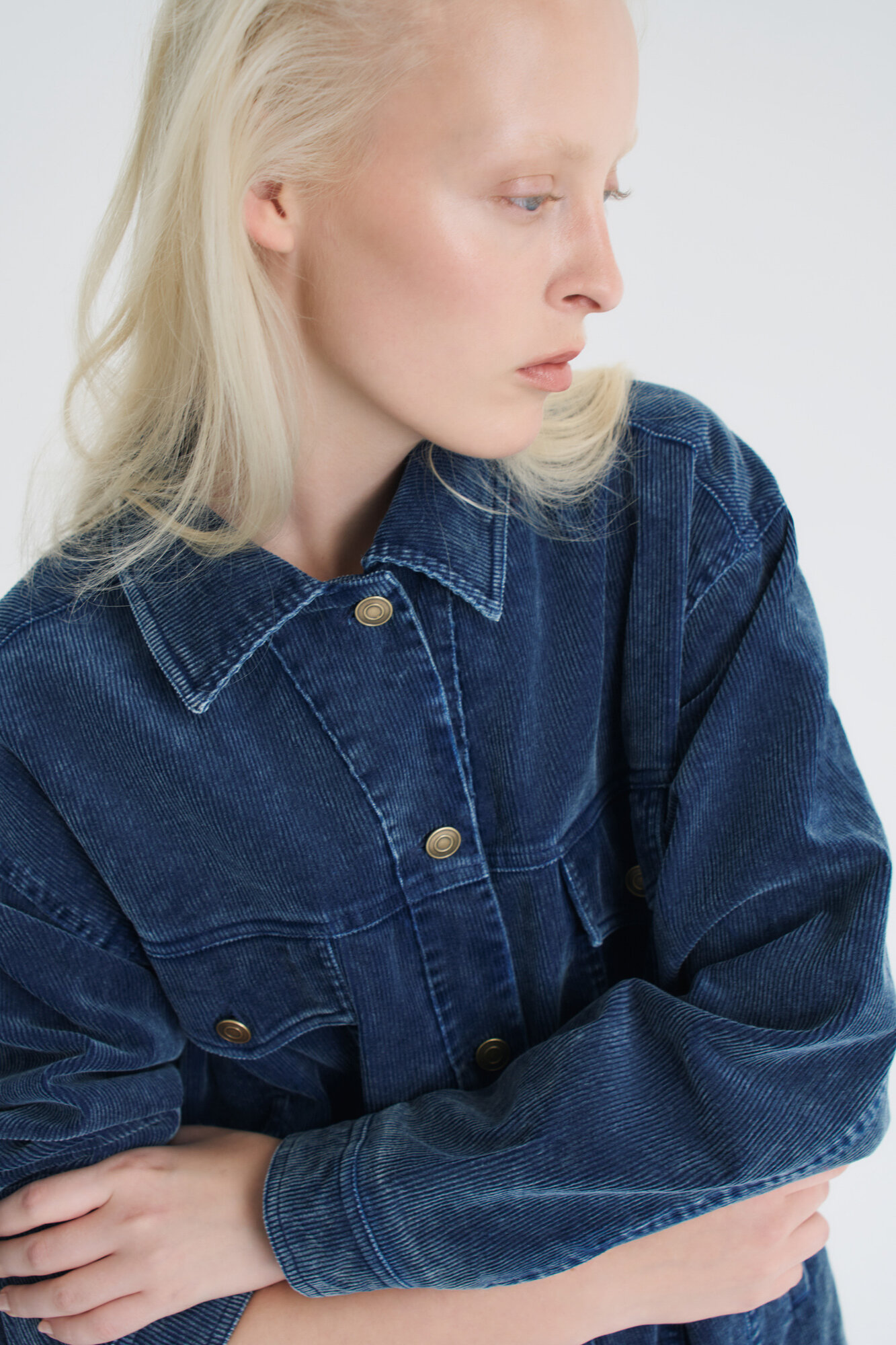 Куртка FASHION REBELS, размер 40(48), синий — фото 1