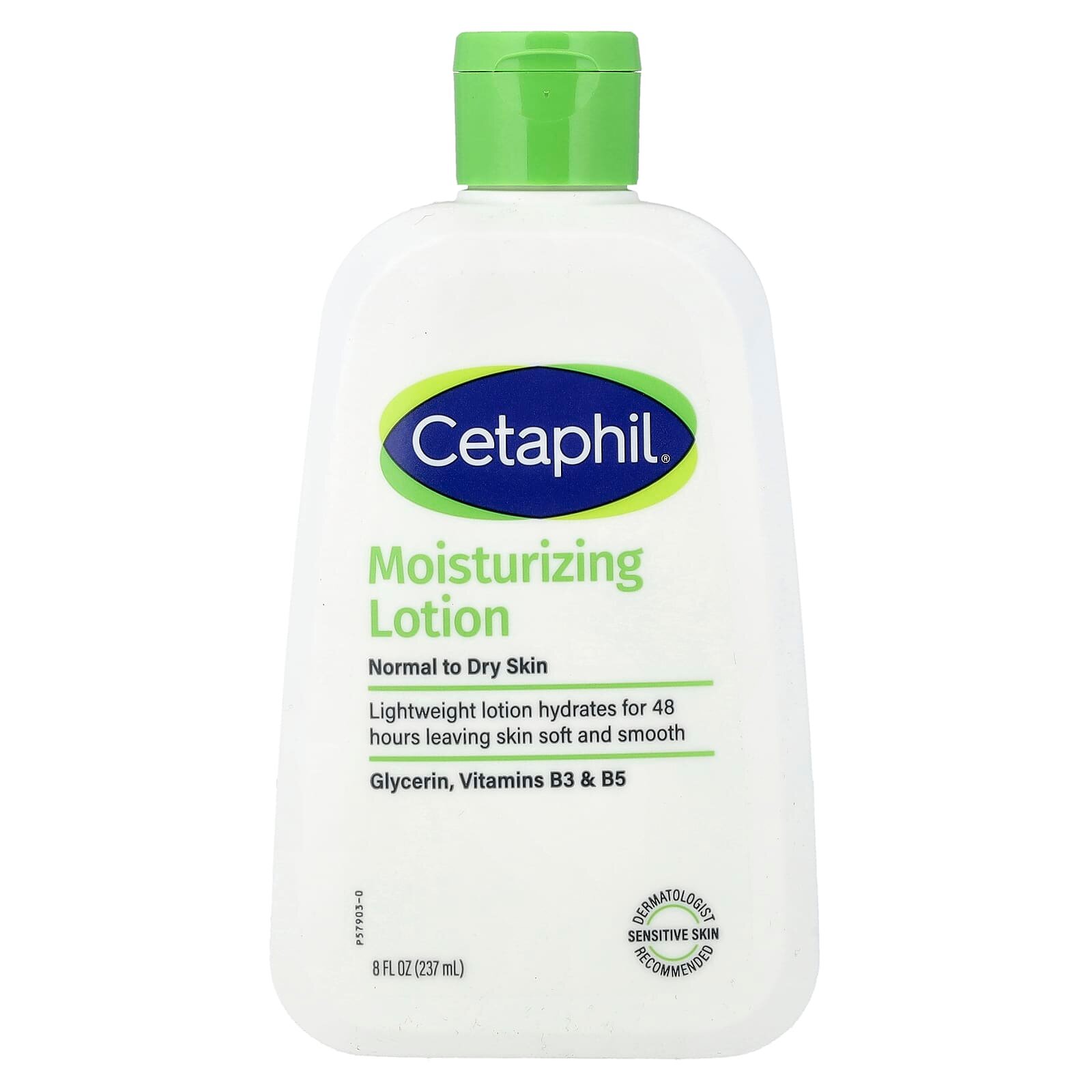 Cetaphil, Увлажняющий лосьон, для сухой и нормальной кожи, масло авокадо и незаменимые витамины B5 и B3, 237 мл