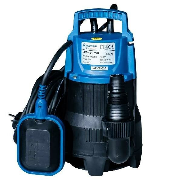 Насос фекальный Aquastrong EKS-401PWH (400Вт; 150 л/мин; 5м)