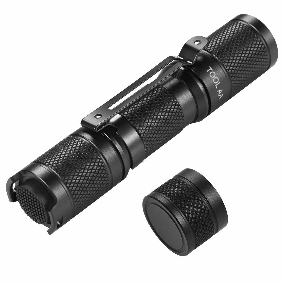 Lumintop Tool AA 2.0 нейтральный белый фонарик, Черный, with mag tail, Черный