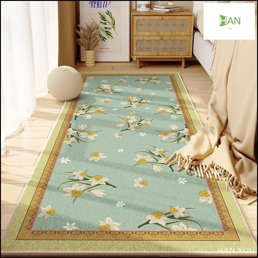 Эксклюзивный прикроватный коврик Dornier с крупной текстурой и противоскользящей подложкой из хлопка