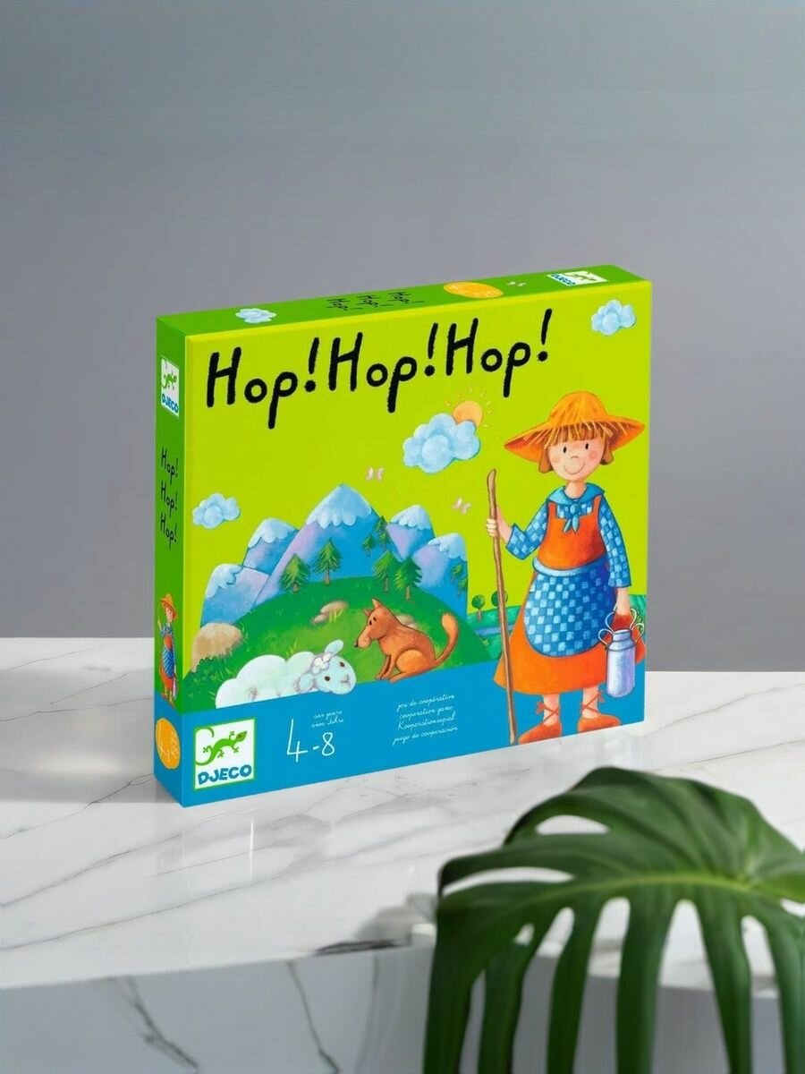 Djeco Games Настольная игра Хоп! Хоп! Хоп!