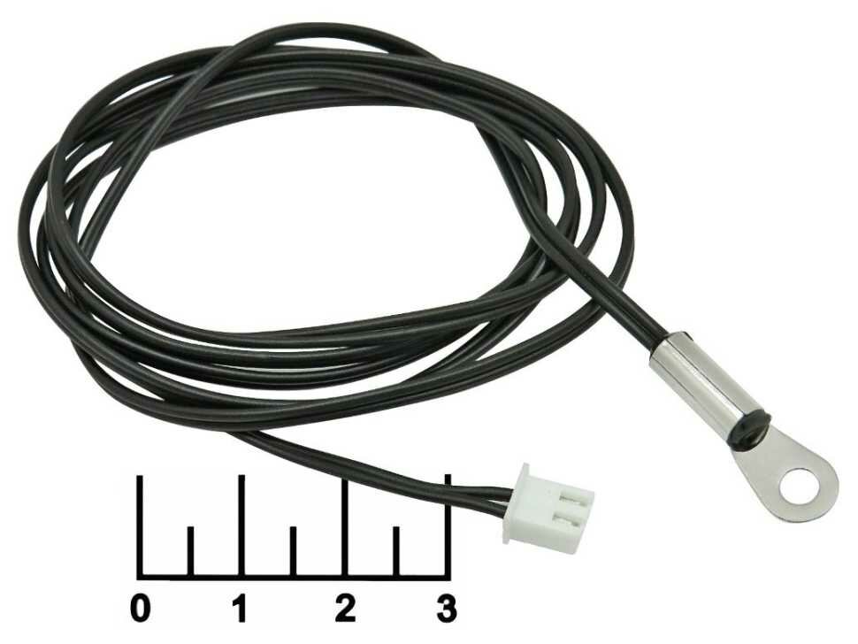 Датчик температуры NTC 10 кОм кабель 1м