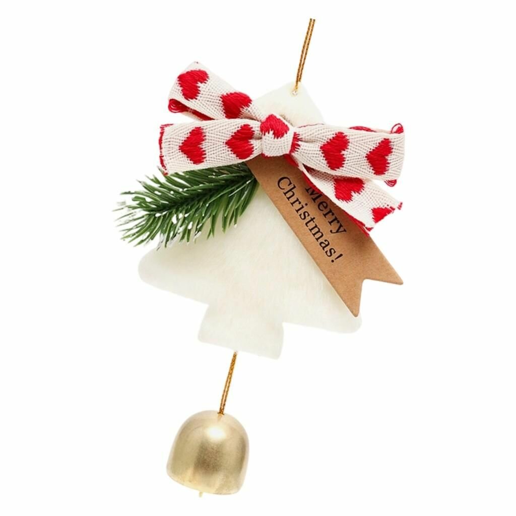 2 шт. Бархатные рождественские колокольчики для штор, свадеб и праздников, реве