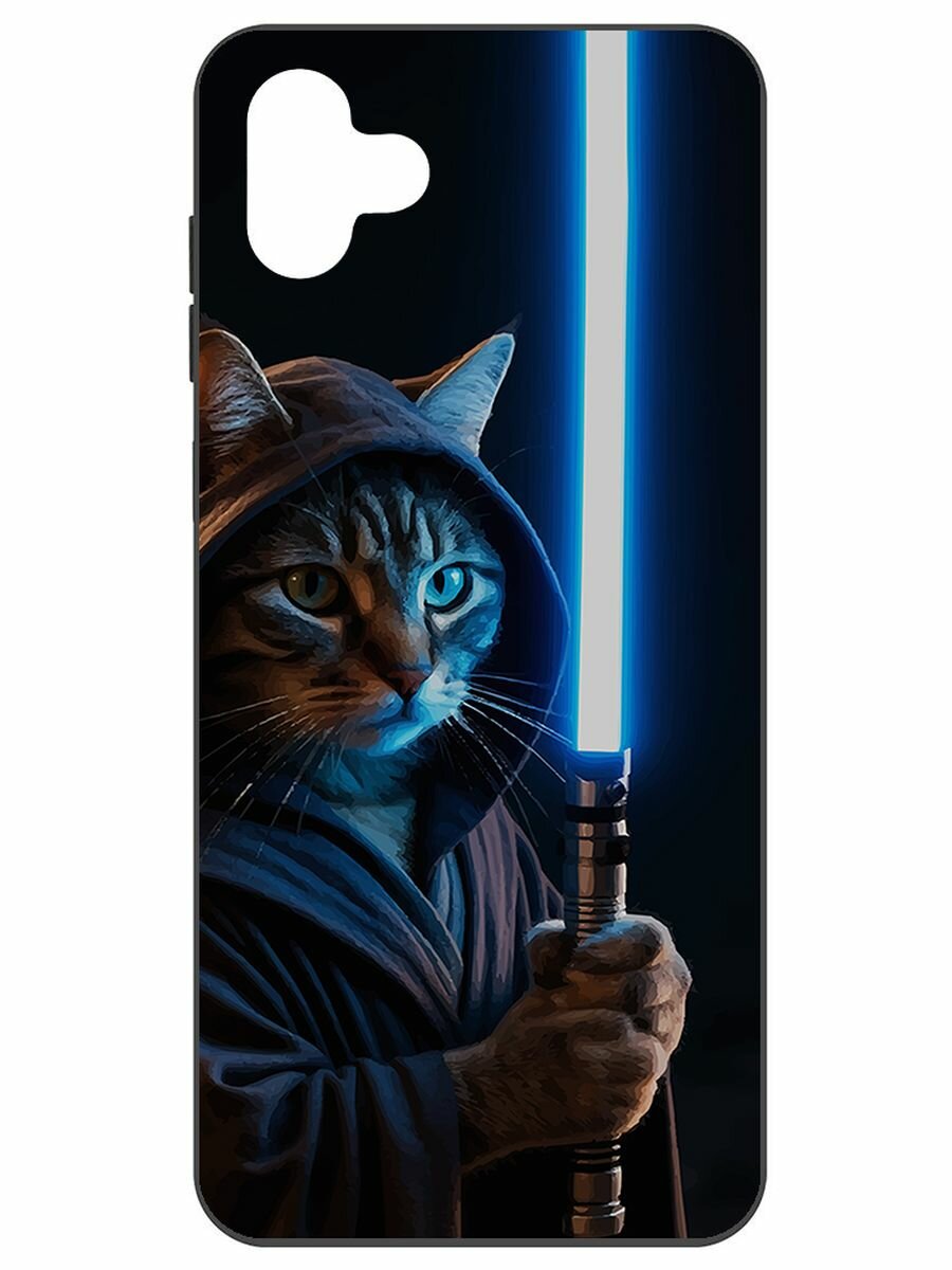 Чехол-накладка Krutoff Soft Case Оби-Ван Котоби для Samsung Galaxy M04 (M045) черный