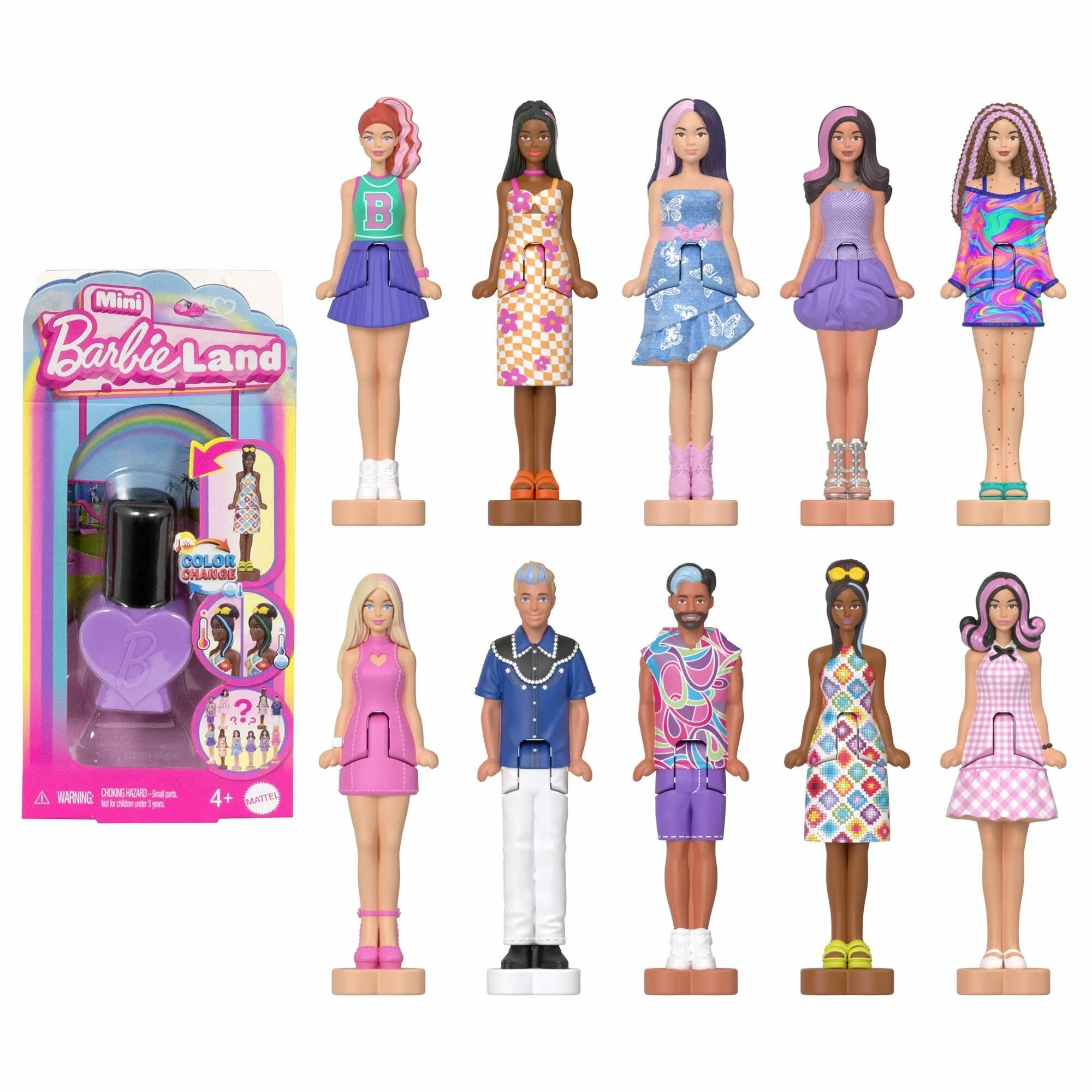 Куклы Barbie Mini Barbieland Fashionistas, сюрприз