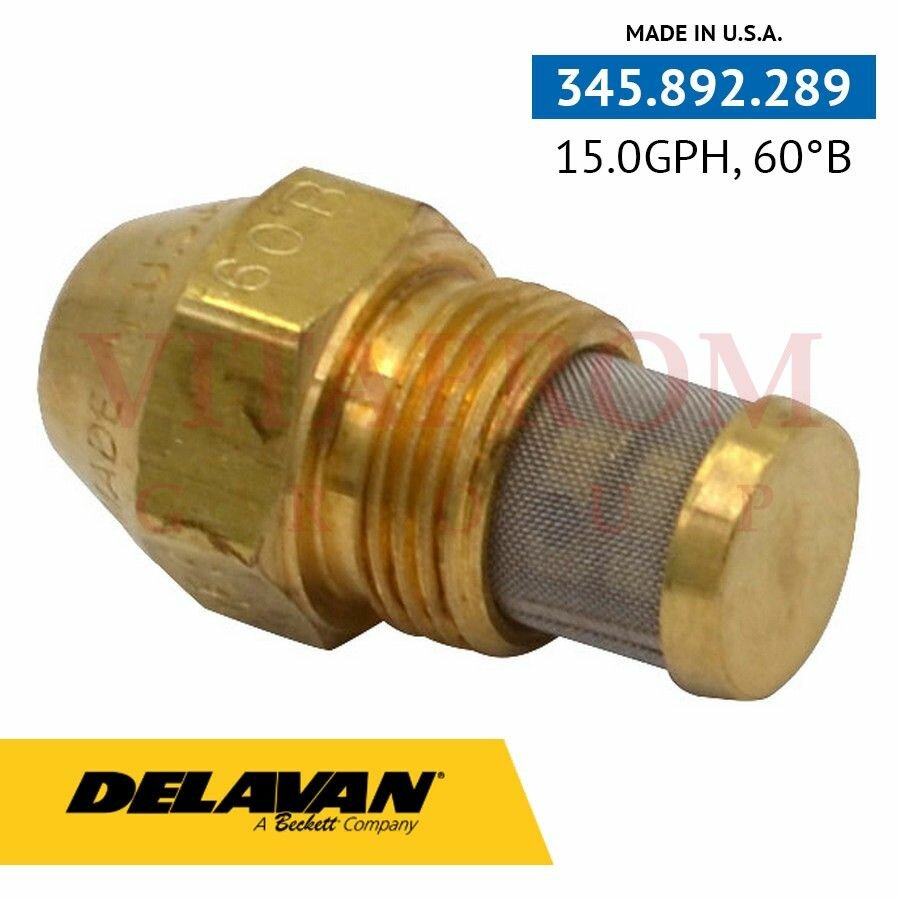 Форсунка Delavan 15.00GPH, 60B
