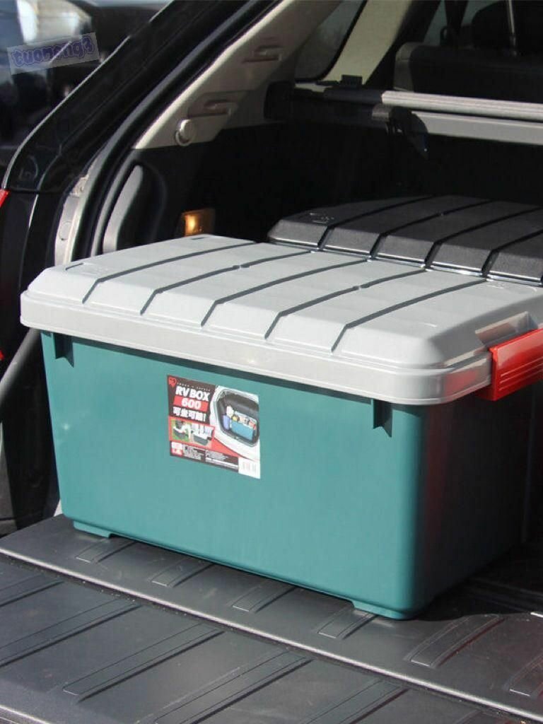 Экспедиционный ящик IRIS RV BOX 600 для хранения и перевозки вещей влагозащитный, прочный, с крышкой на 80 кг, 62 литра