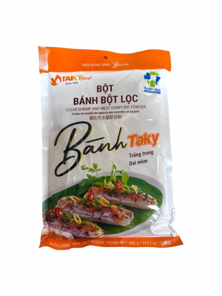 TAKY food Мука для прозрачных пельменей 400 гр