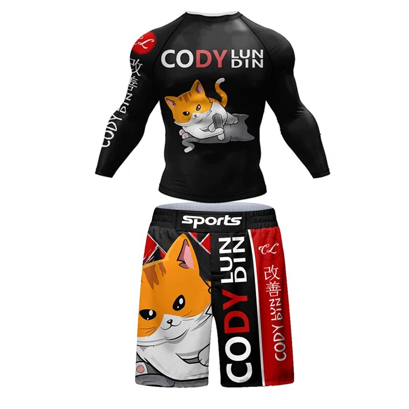 Codylundin Компрессионные футболки и штаны для бокса 4 шт.