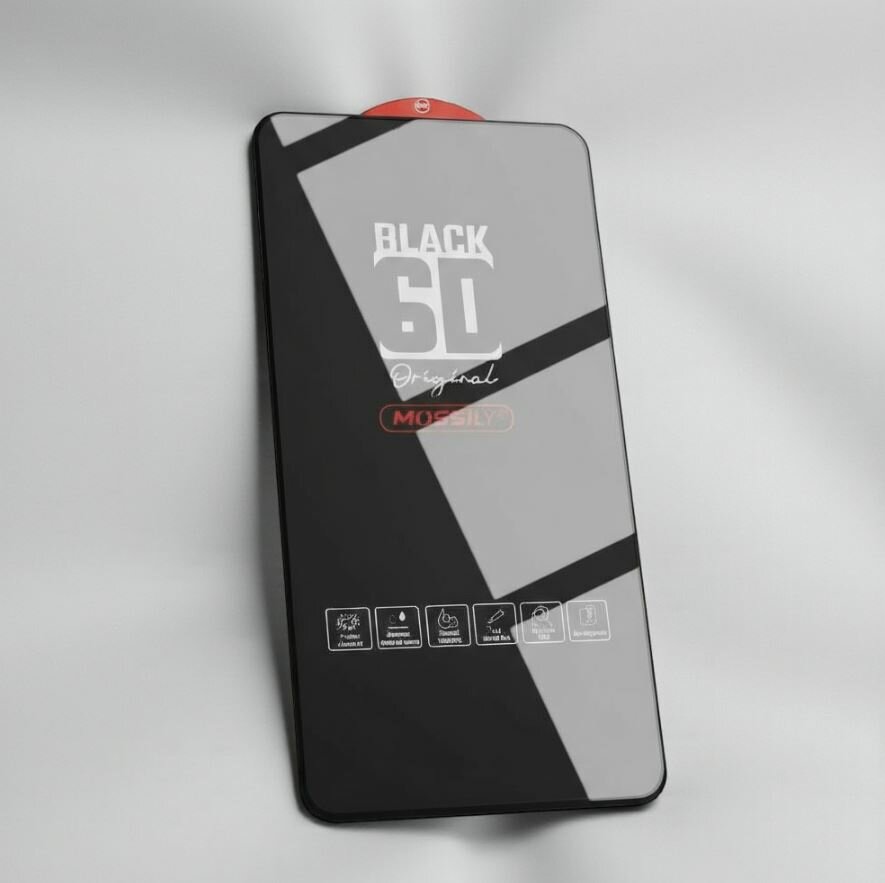 Защитное стекло 9H Black для CMF Phone 2 Pro черная рамка т/у