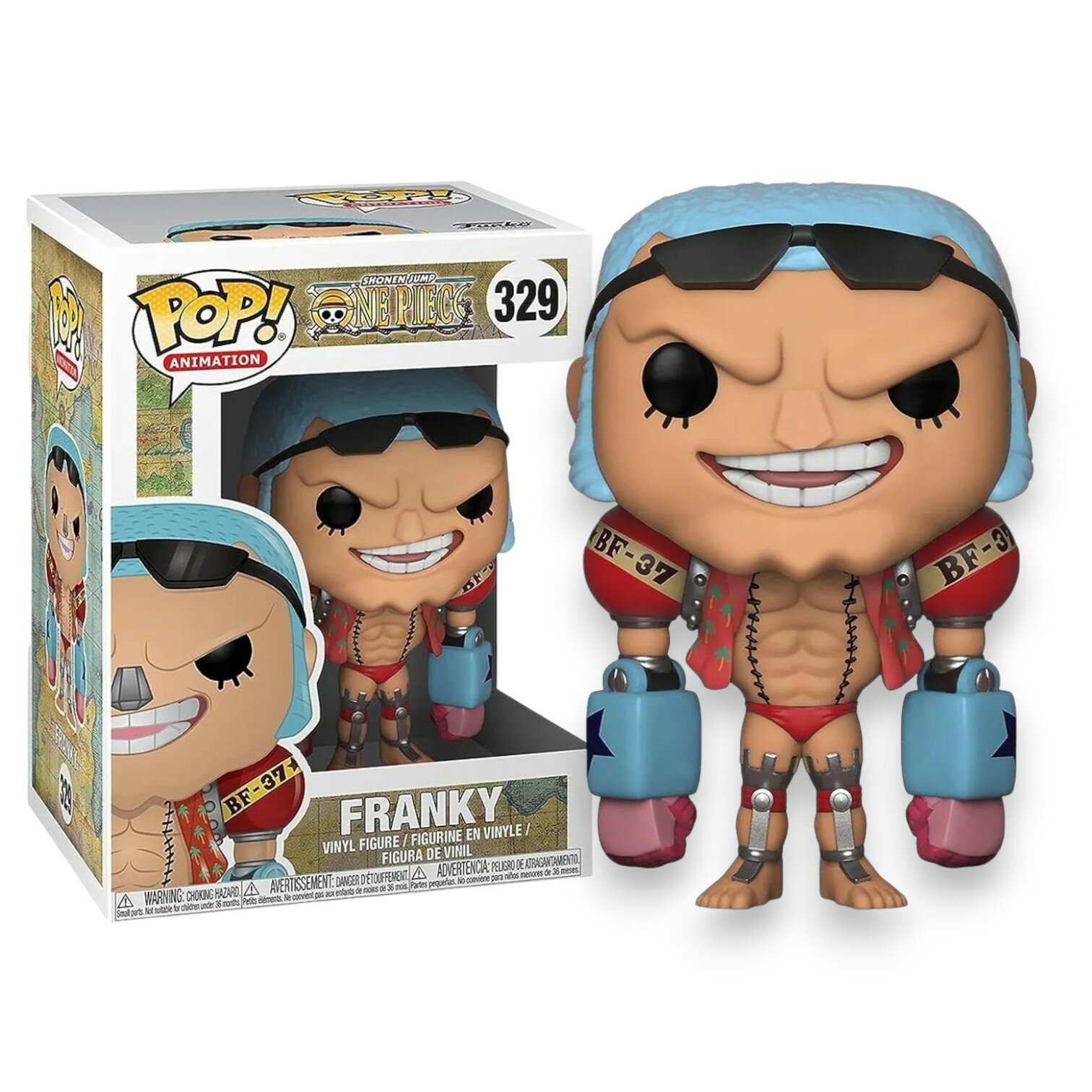 Фигурка Funko Pop! коллекционная Фрэнки "One Piece" 329, оригинал (Фигурка Фанко Поп)