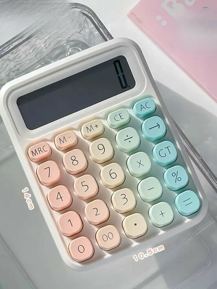 Инженерный калькулятор темно-коричневый Настольный калькулятор